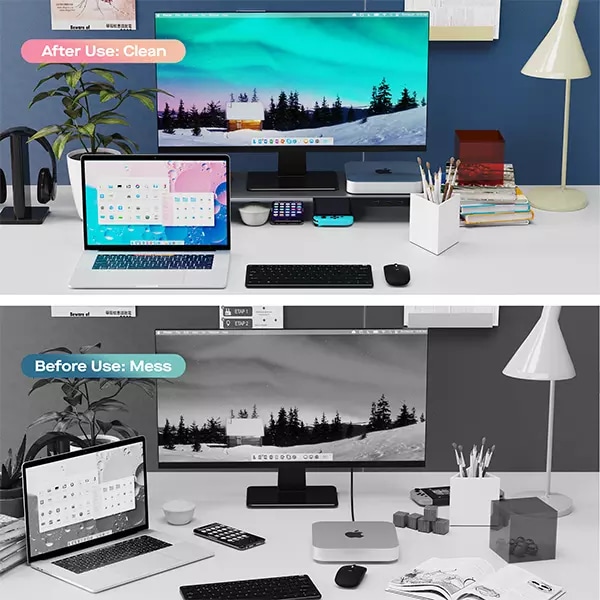 Workspace Elevation: Laptop/Monitor Riser Stand | 78362460 | Lenovo US