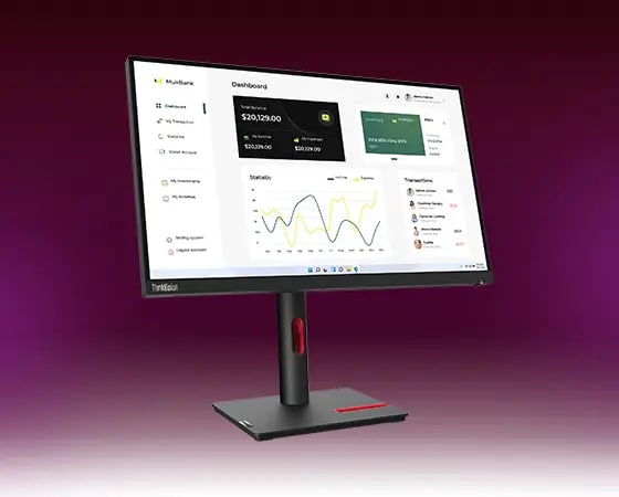 ThinkVision T23i-30 23" FHD Monitor | 63B2MAT6UK | Lenovo UK