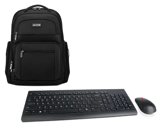 Lenovo Essential Wireless Keyboard and Mouse Combo + Lenovo Select ...