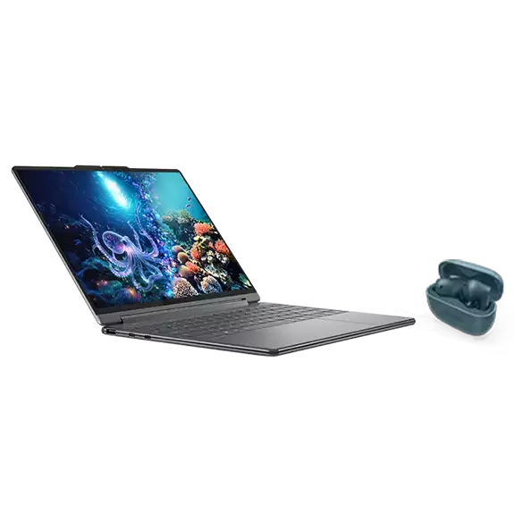 Yoga 9i 2-in-1 Gen 10 Aura Edition (14″ Intel) + YOGA Bluetooth In-Ear ...
